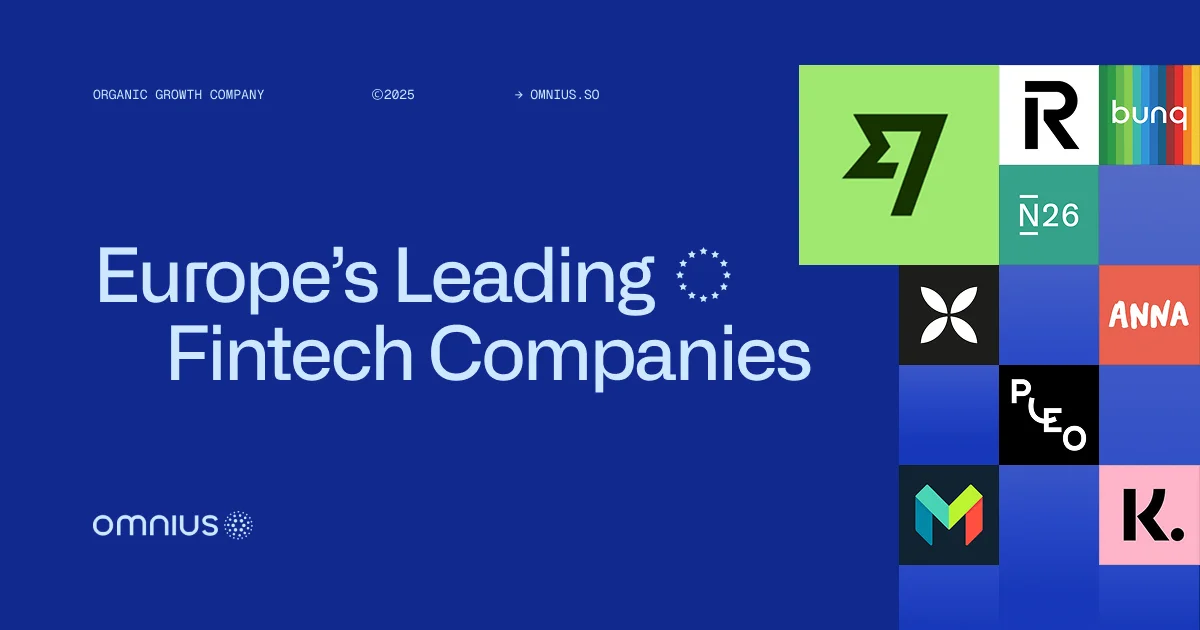 Europe's Leading Fintech Companies in 2025 [Extended List]